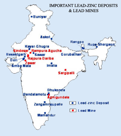 LEAD AND ZINC - IAS/UPSC Exam